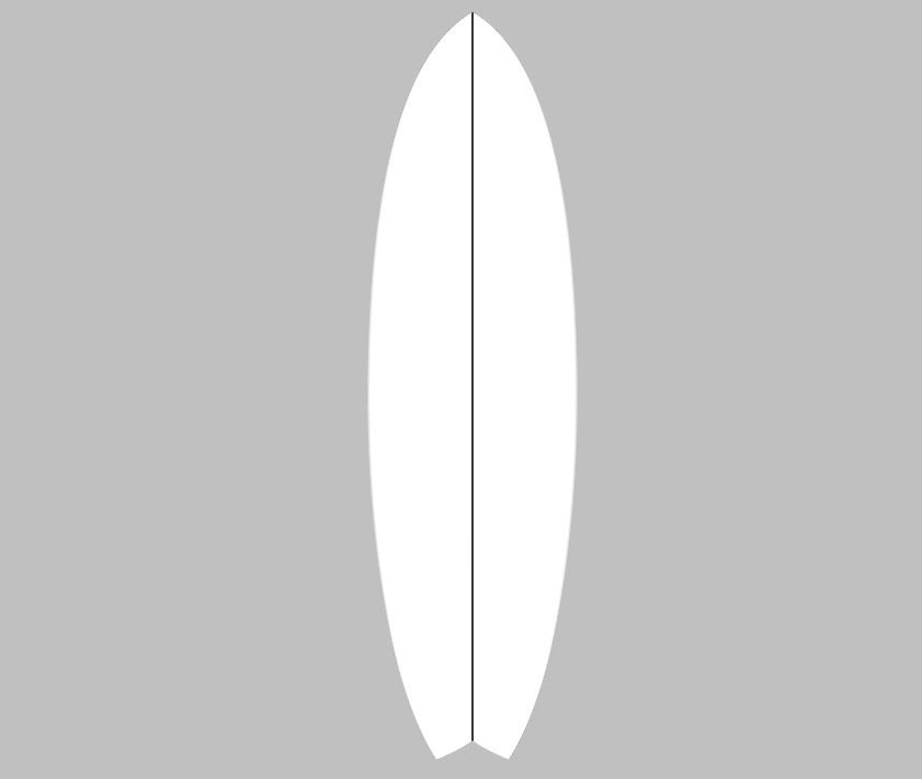 Hybrid Flying Fish - Model – M/O/D Surfboards